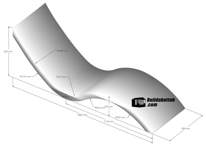 How to build a concrete pool lounger
