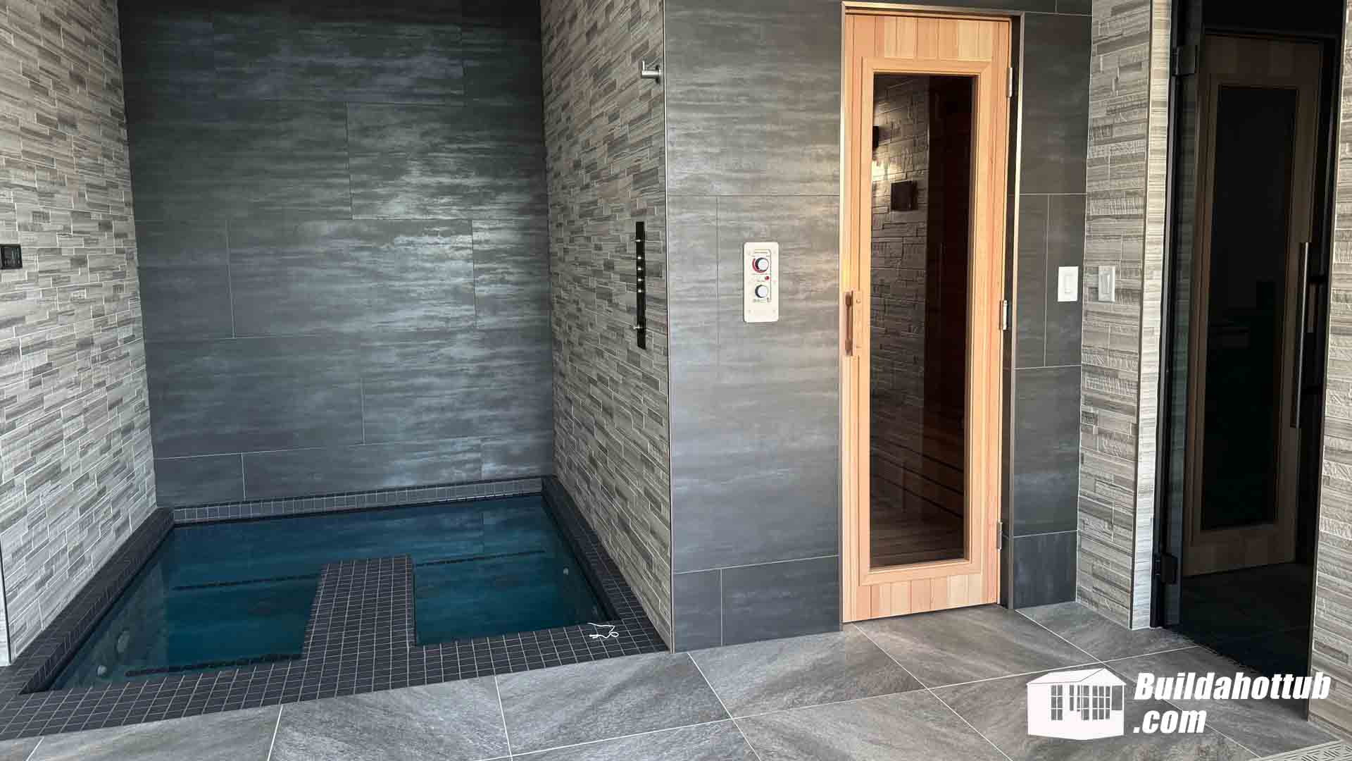 DIY Cold Plunge + Hot Tub Combo